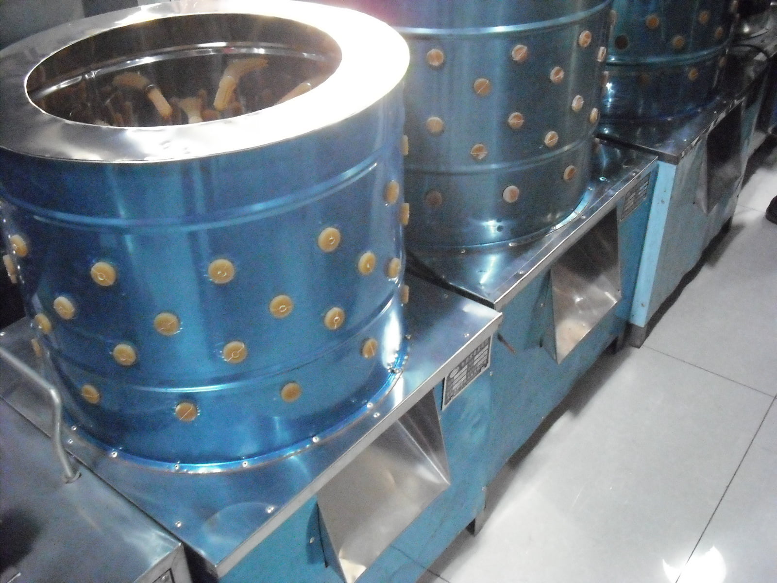 Chicken Feather Removal Machine | Poultry Feather Plucking Machine